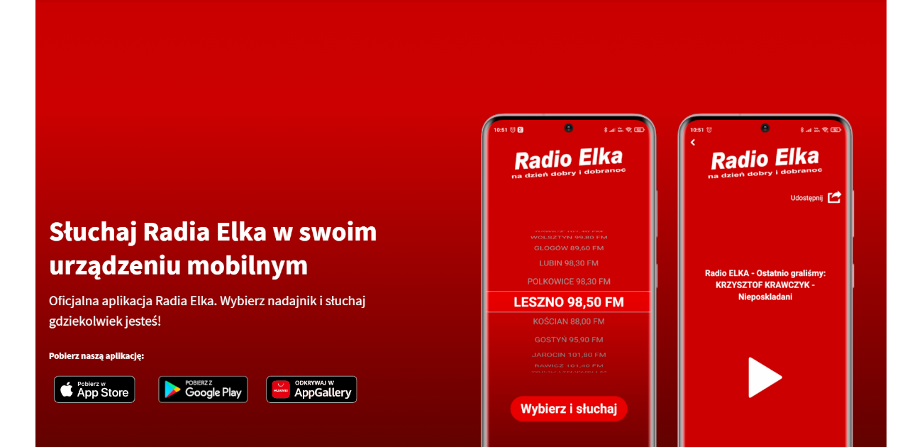 Pobierz aplikację Radia Elka